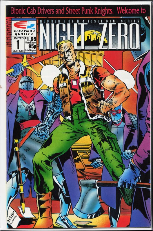 Night Zero #1 (1990) | Comic Books - Copper Age, Fleetway, Crime / Detective / HipComic