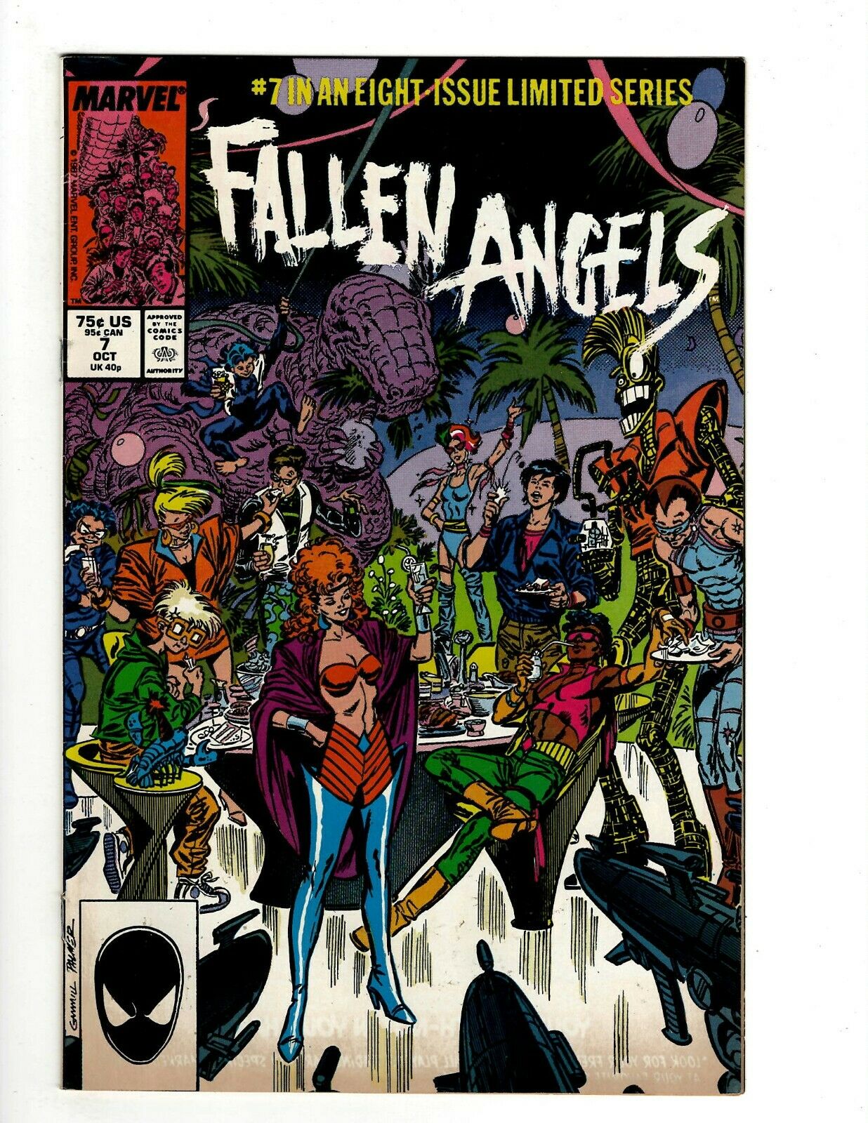 11 Marvel Comics Fallen Angels #1 2 3 4 5 6 7 What If 8 36 23 + X ...