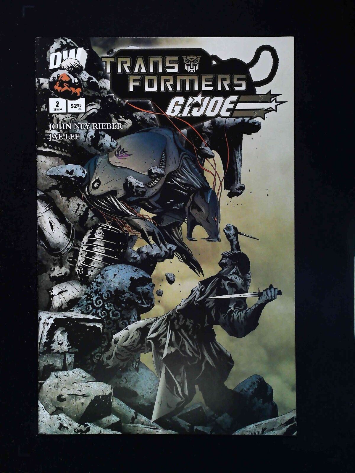 Transformers Gi Joe #2 Dreamwave Production Comics 2003 Nm ...