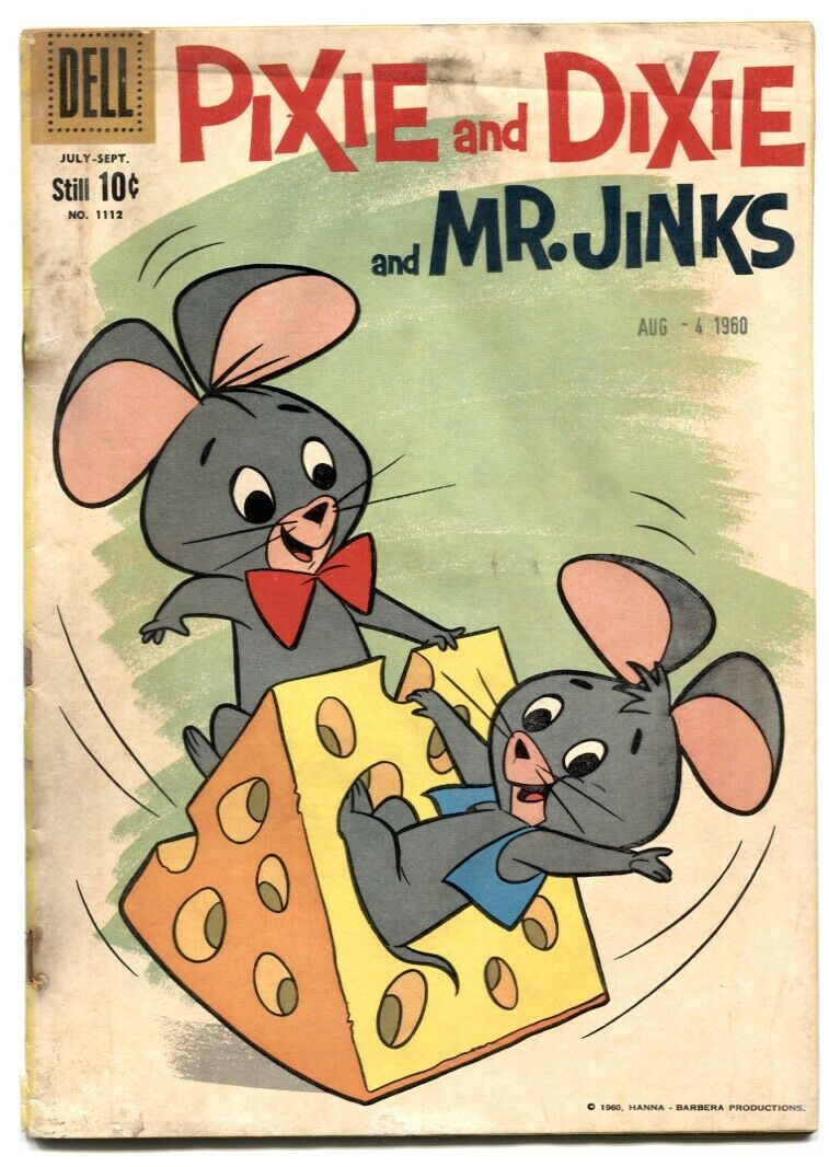 Pixie and Dixie and Mr Jinks-Four Color Comics #1112 1960 | Comic Books ...