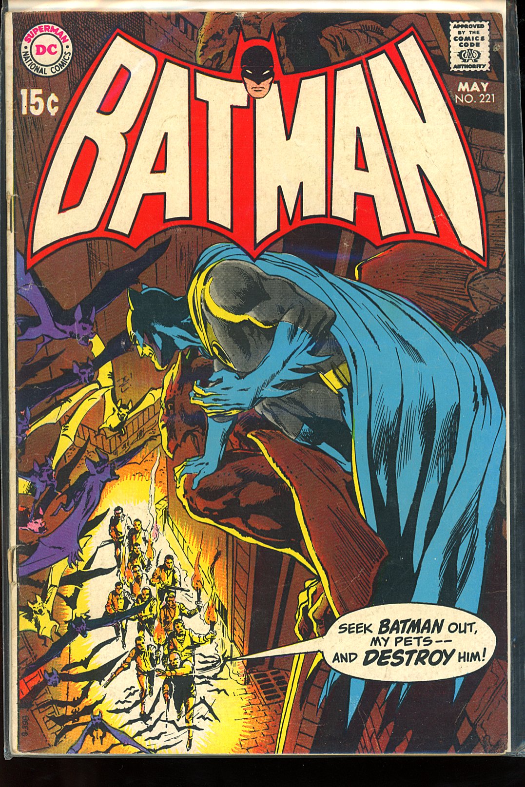 Batman #221 (1970) | Comic Books - Bronze Age, DC Comics / HipComic