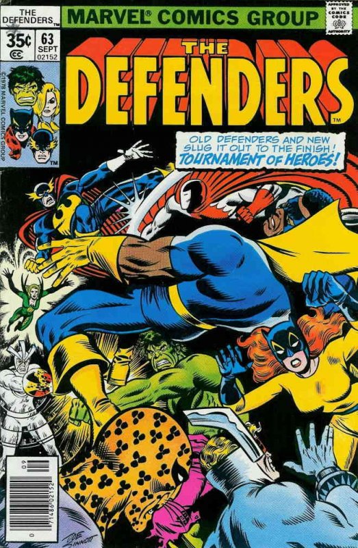 Defenders, The #63 VG ; Marvel | low grade comic Hulk Black Goliath ...