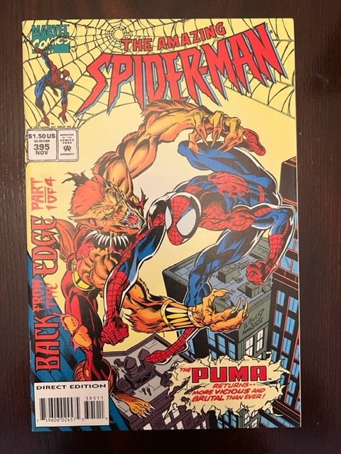 The Amazing Spider-Man #395 (1994) - NM | Comic Books - Modern Age ...