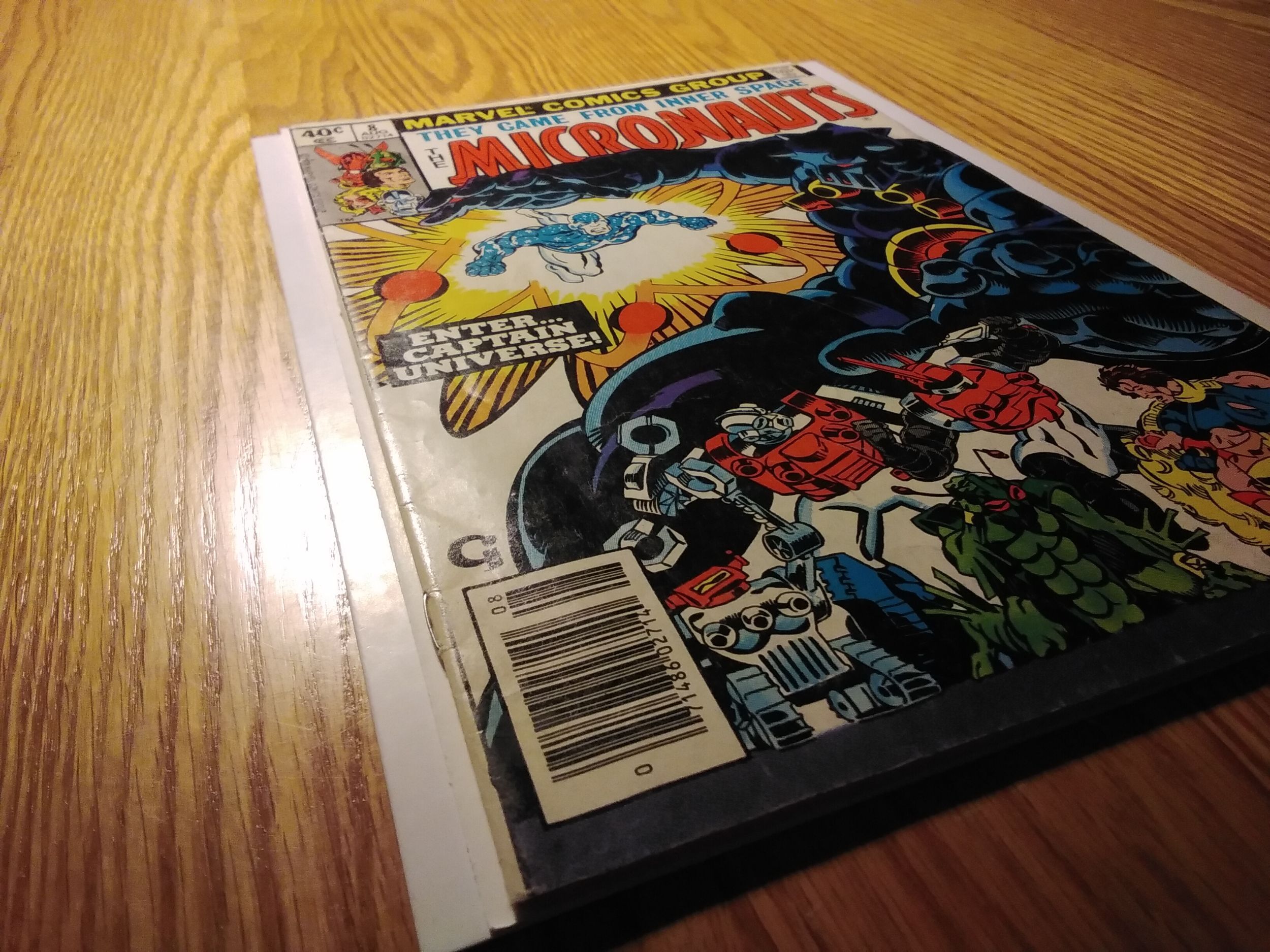 Micronauts #8 (1979) 1st Captain Universe | Comic Books - Bronze Age ...