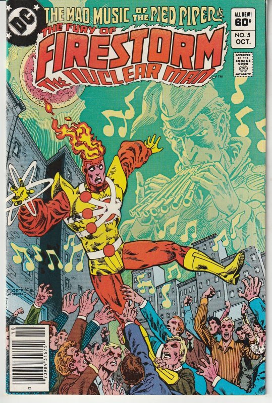 The Fury of Firestorm #5 (1982) The Flash's Rogue, Pied Piper ! | Comic ...