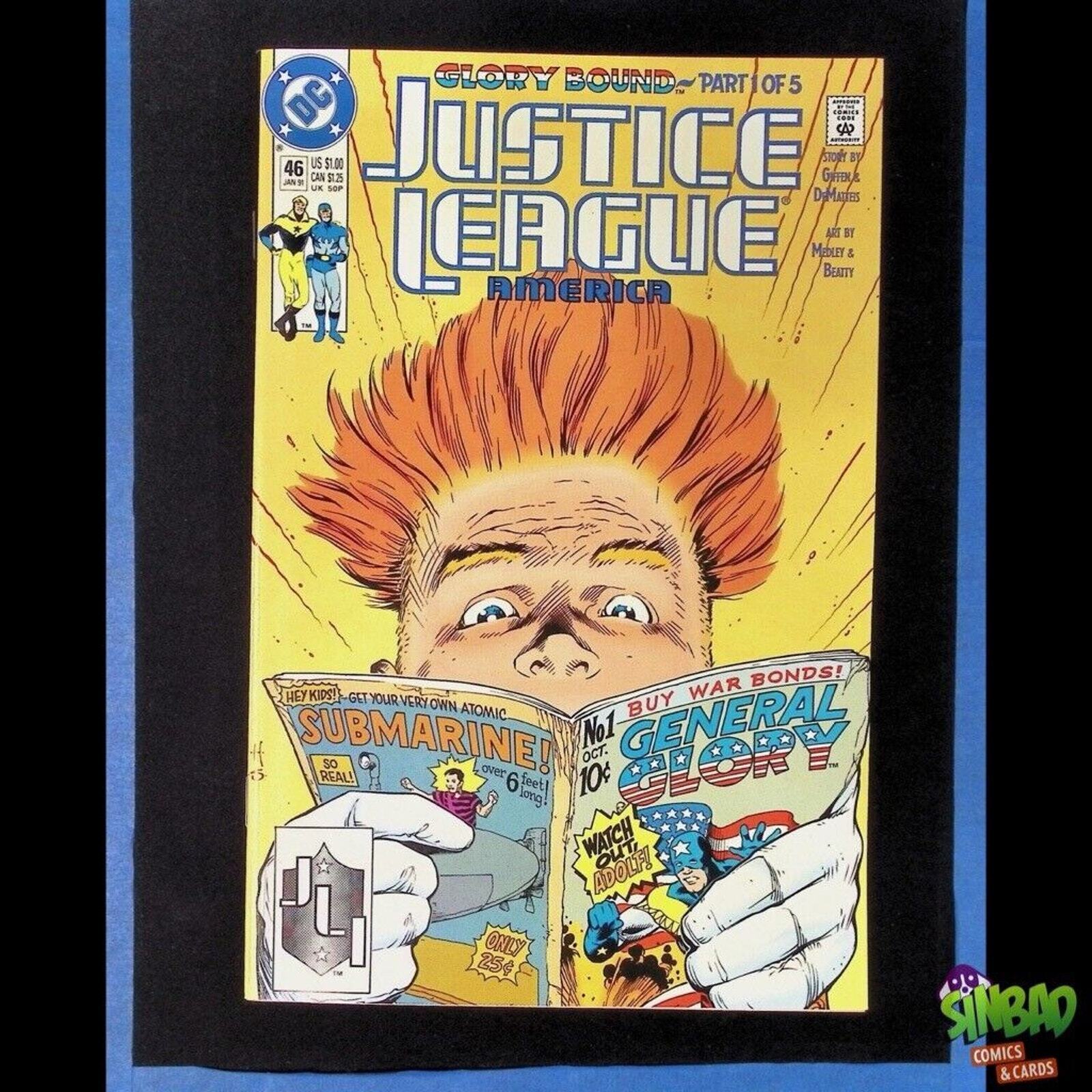 Justice League / International / America 46A 1st full app. General ...