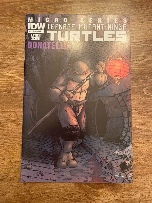 Teenage Mutant Ninja Turtles # 3 NM IDW Comic Book Donatello Micro ...