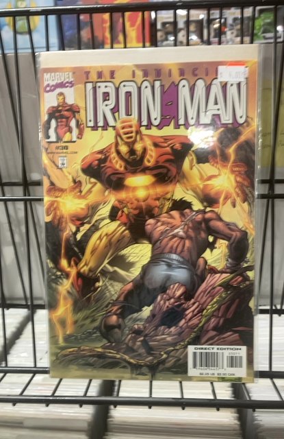 Iron Man #30 Direct Edition (2000) | Comic Books - Modern Age, Marvel ...