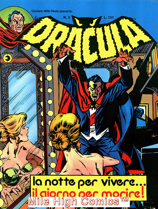 Dracula Magazine (Tomb of Dracula Italian) (1976 Series) #8 Near Mint ...