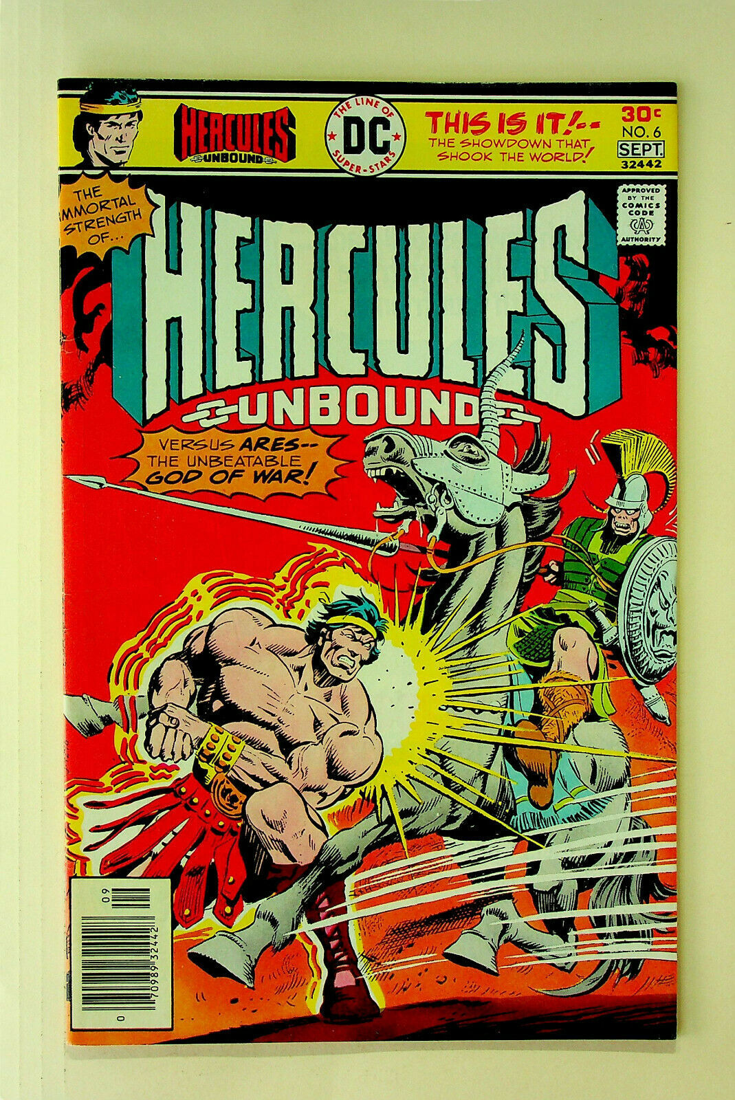 Hercules Unbound #6 (Aug-Sep 1976, DC) - Fine | Comic Books - Bronze ...