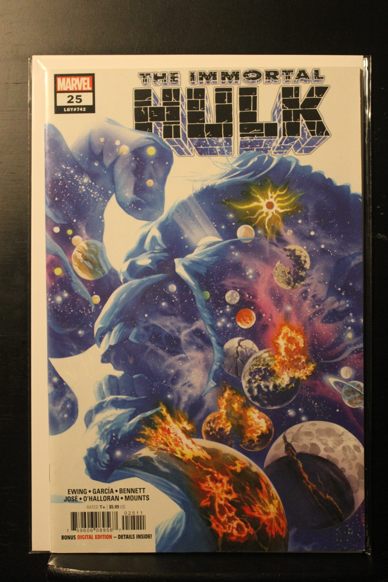 The Immortal Hulk #25 Alex Ross Virgin Art Variant (2019) | Comic Books ...