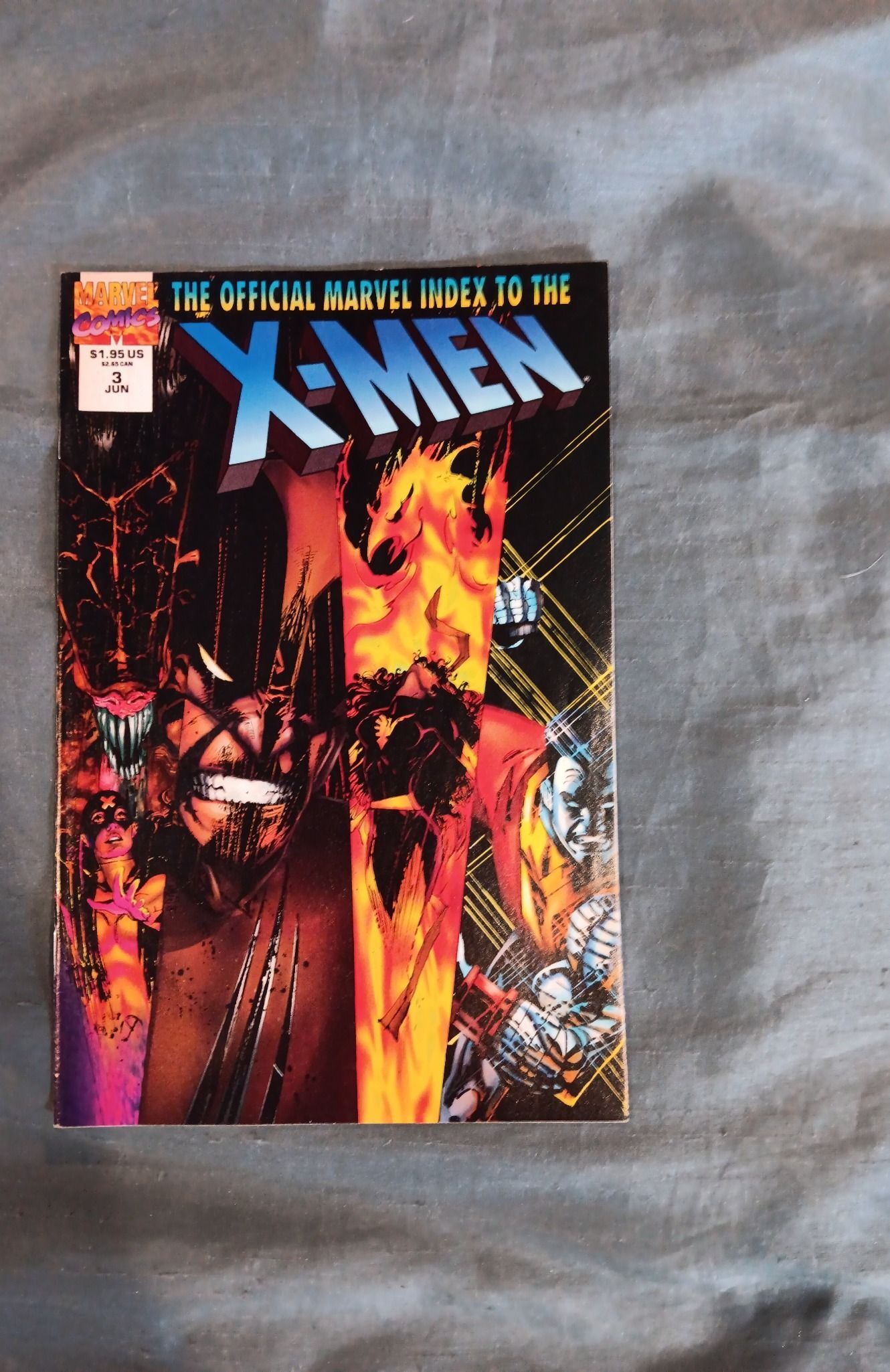 The Official Marvel Index to the X-Men #3 (1994) | Comic Books - Modern ...