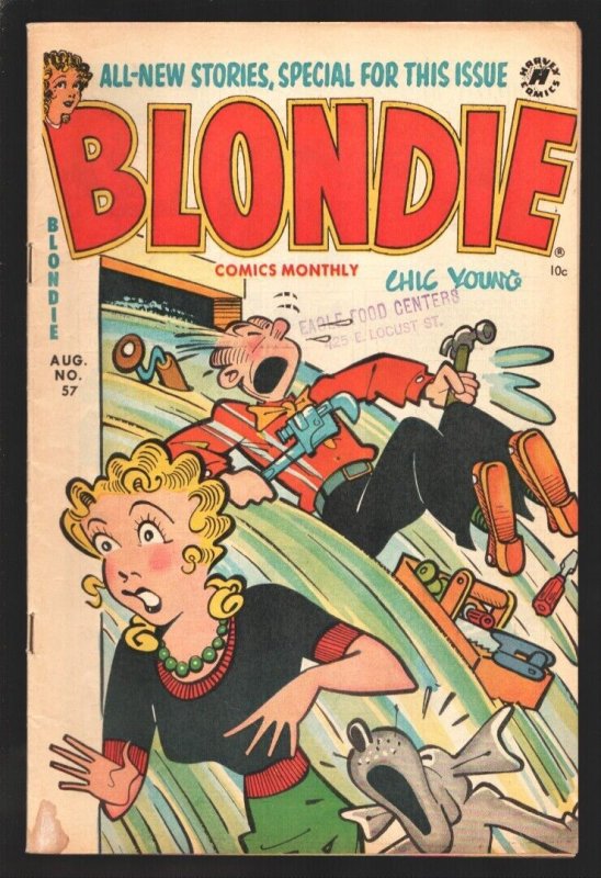 Blondie #7 1953-Harvey-Dagwood appears-Chic Young's famous comic-FN ...