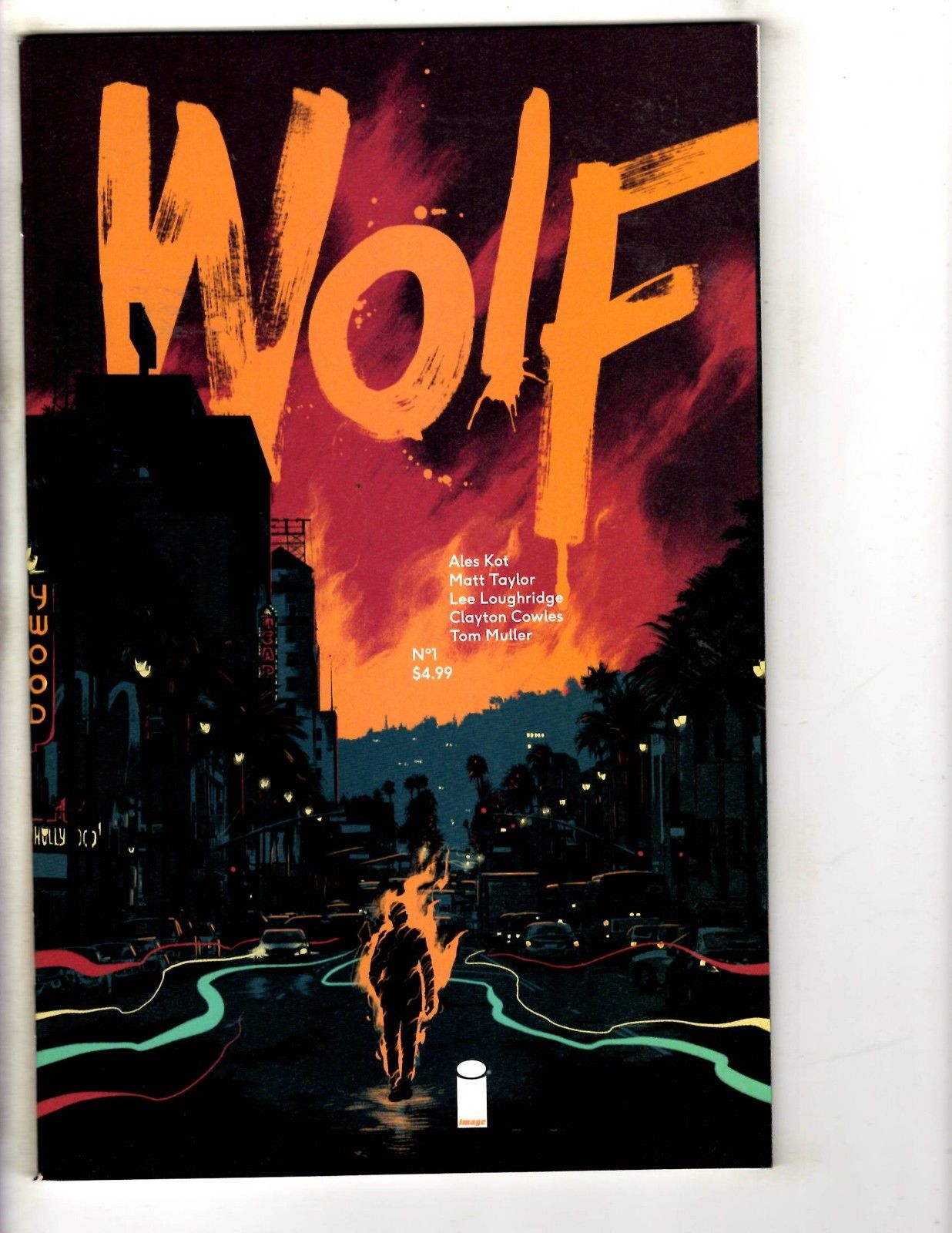 Wolf # 1 NM 1st Print Image Comic Book Ales Kot Matt Taylor Hollywood ...