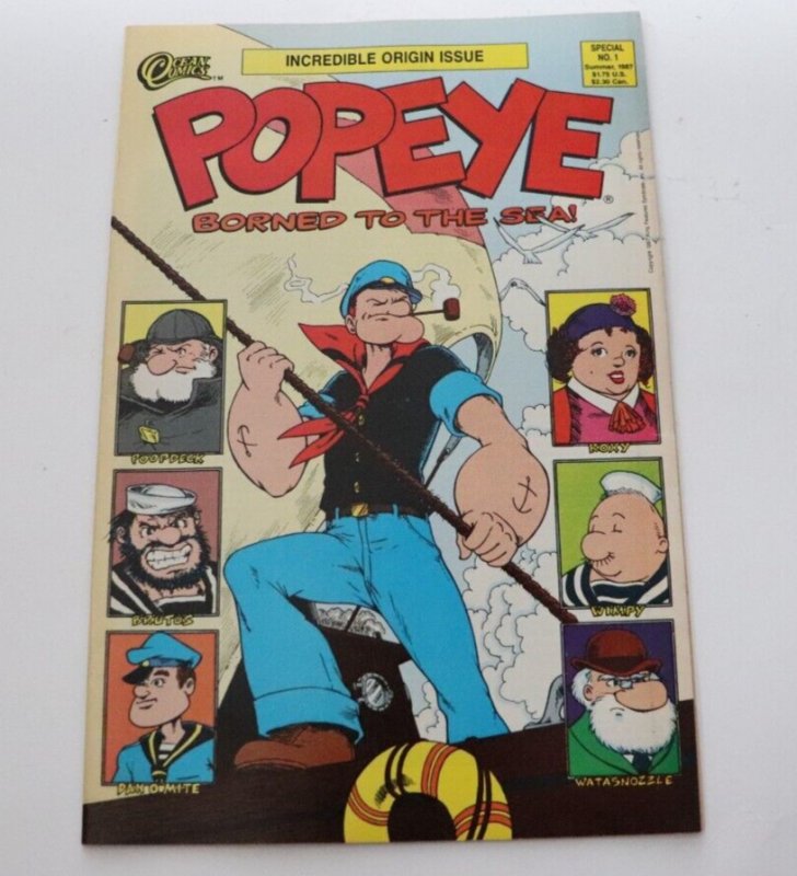 Popeye Special #1 Borned to the Sea Ocean Comics | Comic Books - Copper ...