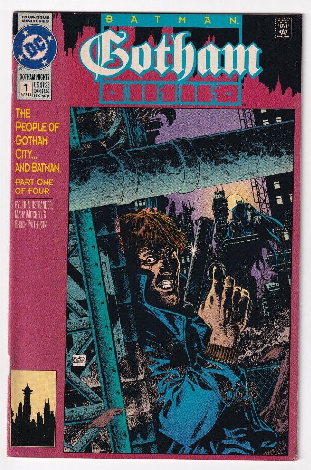 Batman Gotham Nights #1 March 1992 DC John Ostrander Mary Mitchell ...