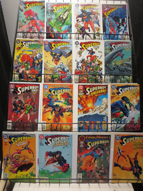 Superboy #1-98 Lot of 85diff (DC 1994-2002) Knockout Supergirl II Teen ...