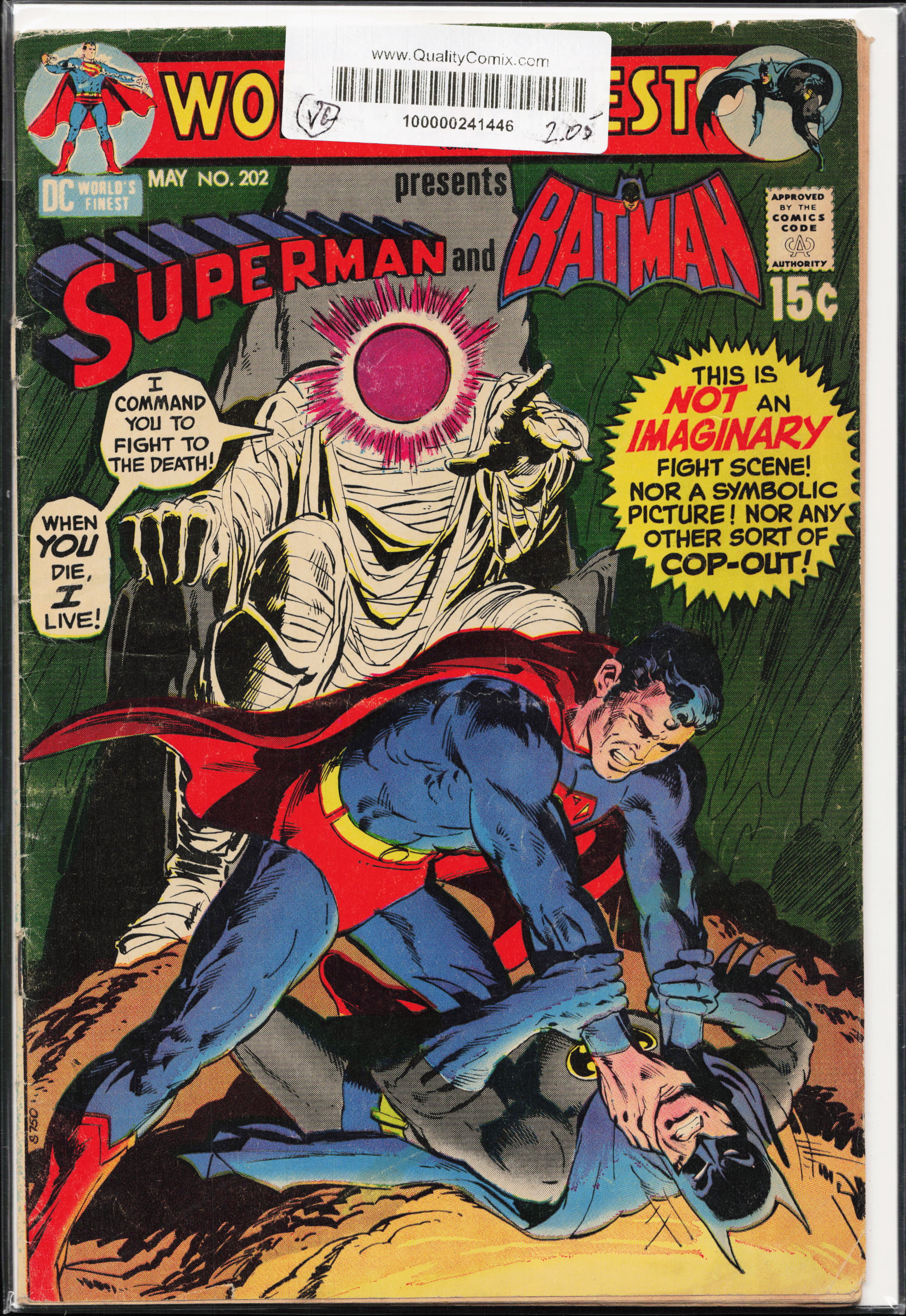 World's Finest Comics #202 (1971) Superman and Batman | Comic Books ...