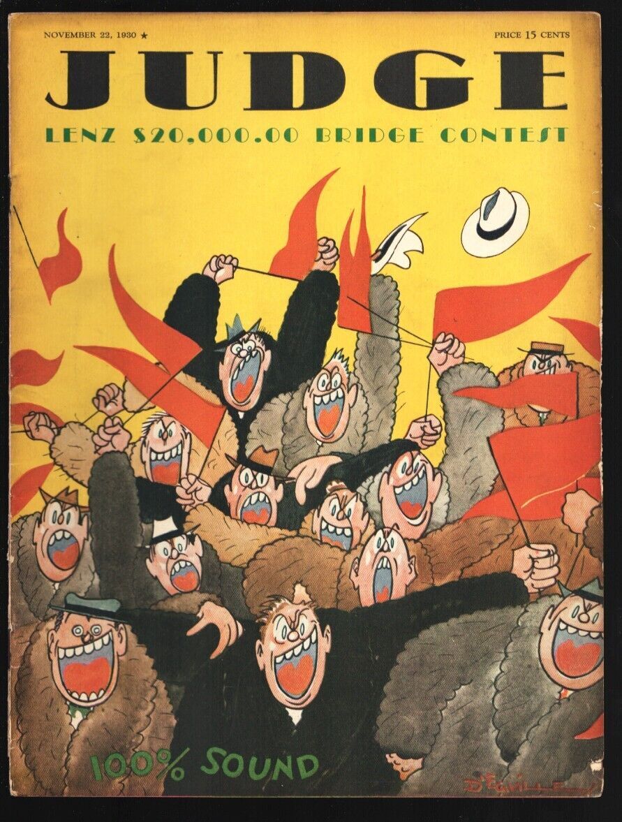 Judge 11/23/1930-Judge-Carl Barks-Dr. Seuss-Early comic humor magazine ...