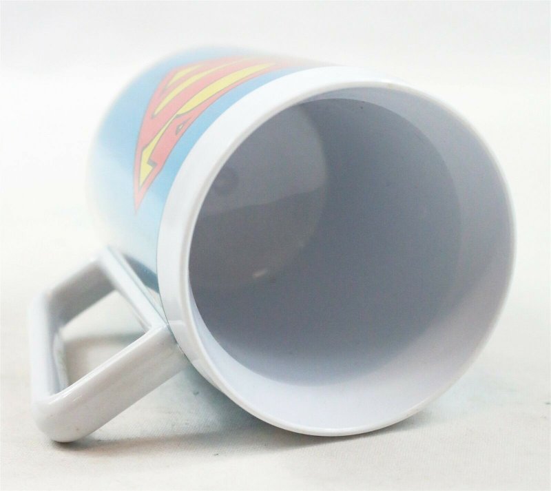 VINTAGE 1980s DC Comics Superman Logo Plastic Mug | Comic Books ...