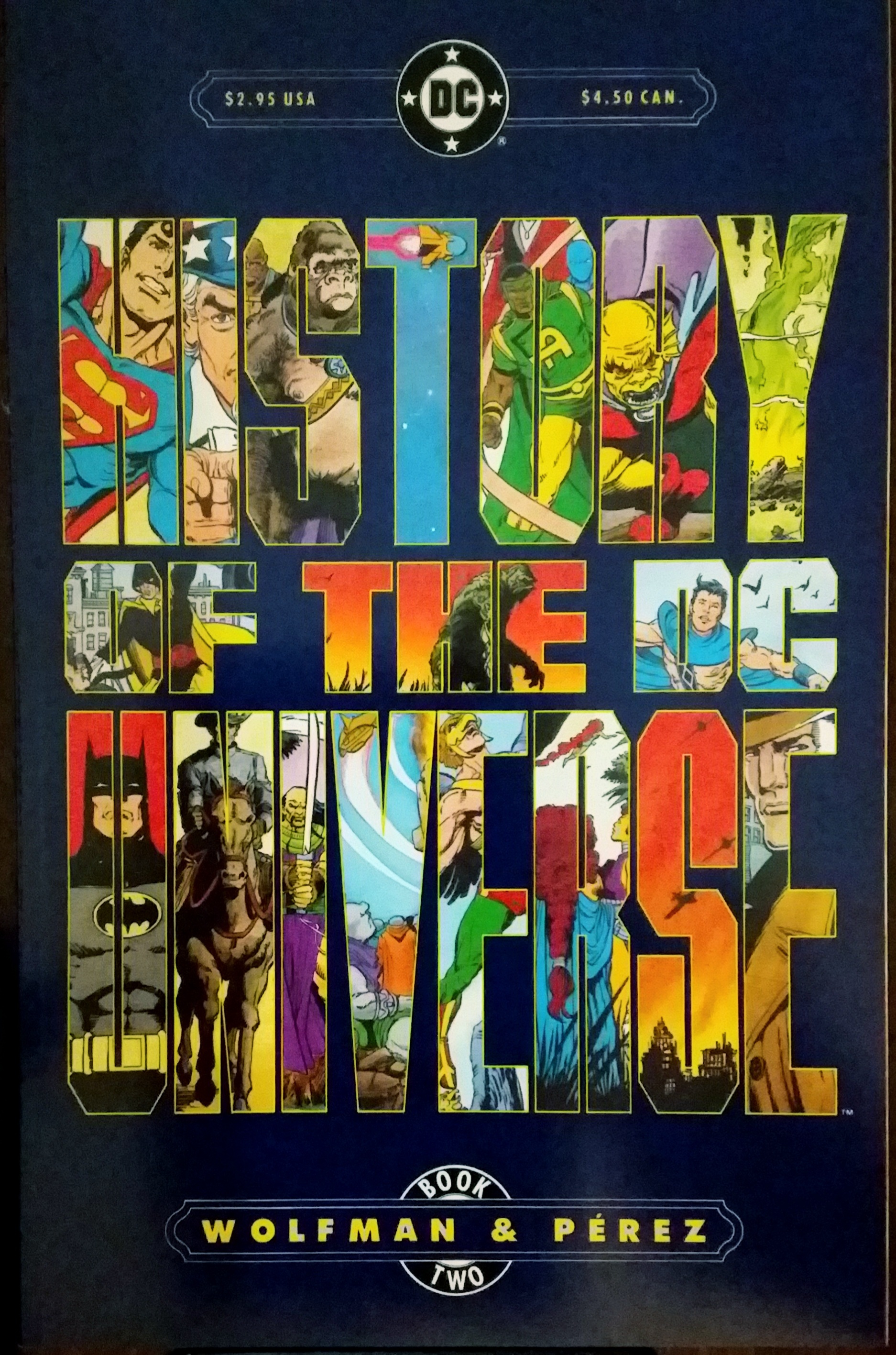 History of the DC Universe #1-2 (1987) | Comic Books - Copper Age, DC ...