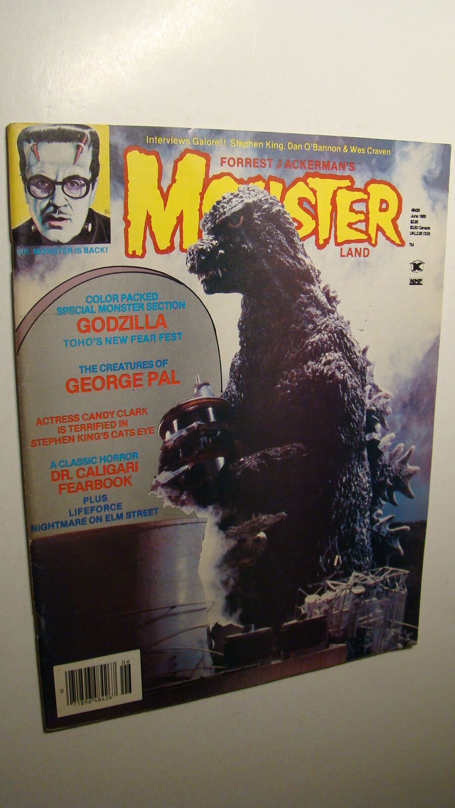 Monster Land 3 *Solid* Forrest Ackerman Godzilla Special Famous ...