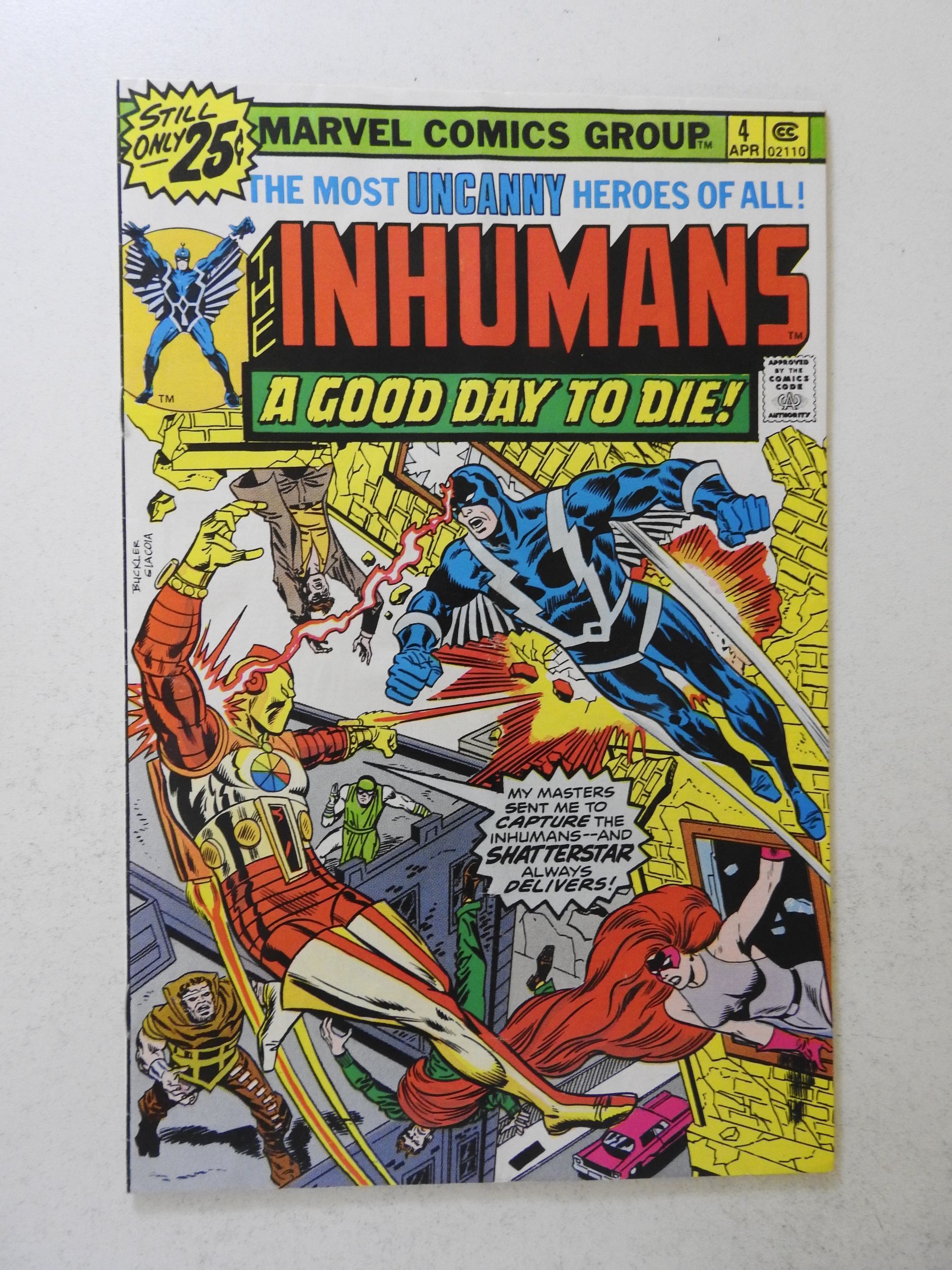 The Inhumans #4 (1976) VG Condition | Comic Books - Bronze Age, Marvel ...