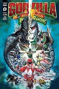 Godzilla VS. Power Rangers #4 (OF 5) CVR B Marvel Comics NB | Comic ...