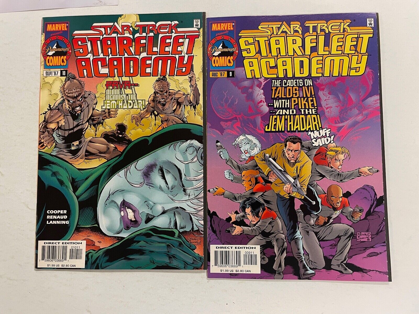 4 Marvel Presents Paramount Comics Star Trek # 9 10 13 17 19 NO11 ...