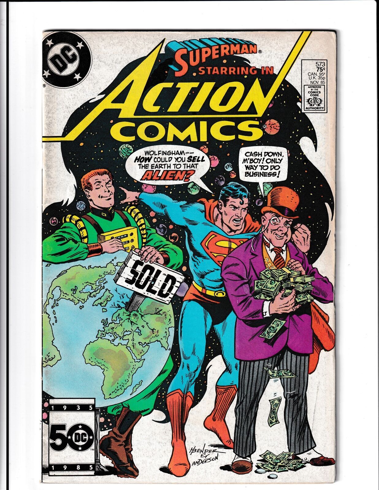 Action Comics #573 (1985) DC Comics | Comic Books - Copper Age, DC ...