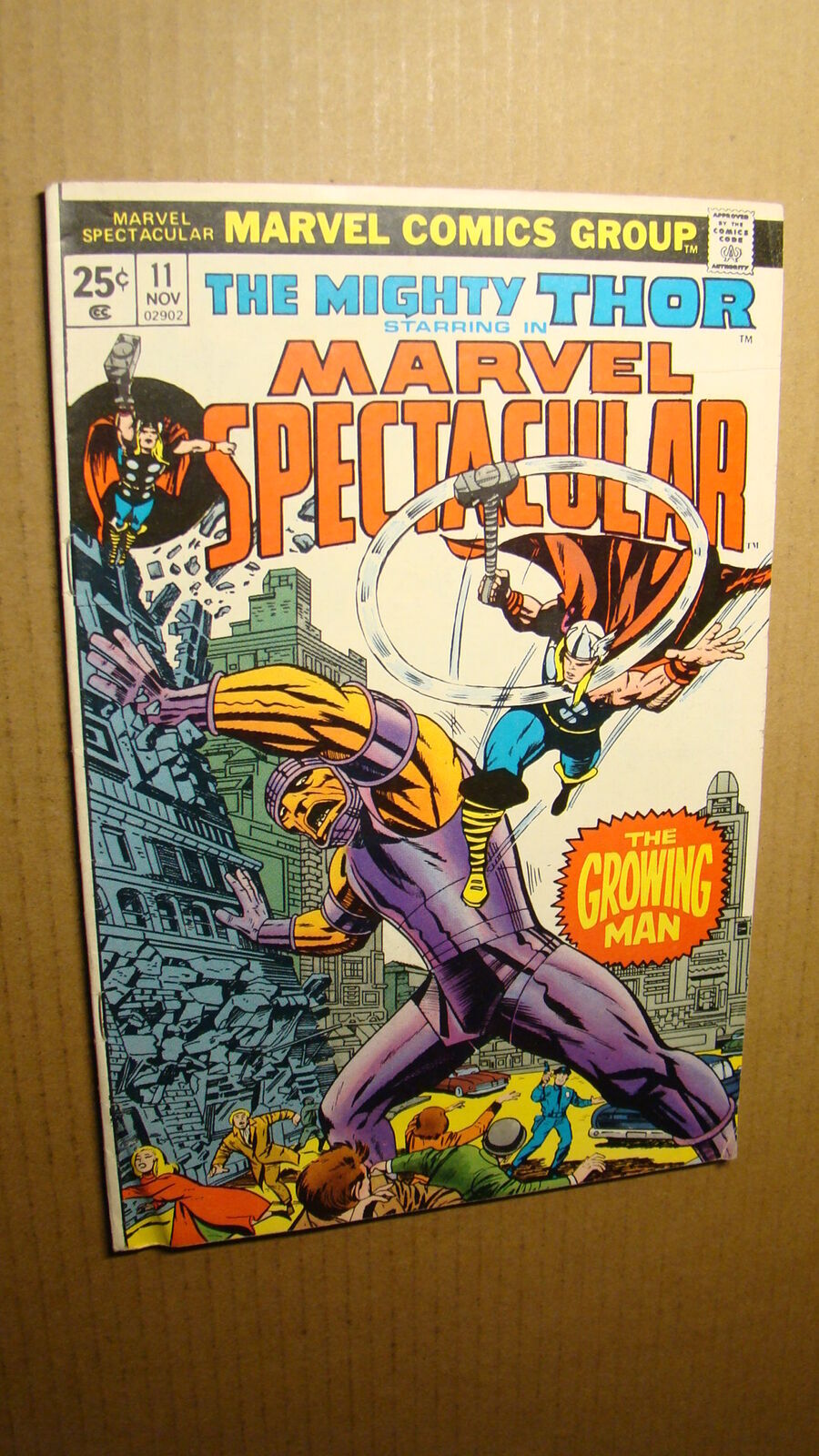 Marvel Spectacular 11 *Solid Copy* Thor VS the Growing MAN 1973 | Comic ...
