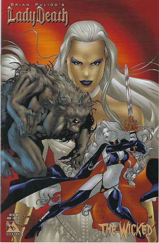 Lady Death The Wicked # 1 Conflict Variant Cover Edition !!! NM | Comic ...