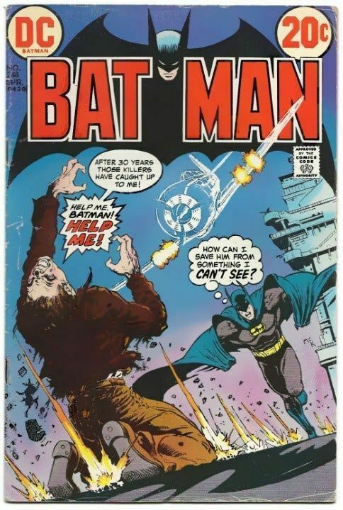 Batman #248 (1973) - Batman Pursues Ex-Navy Man Who Turned Traitor ...