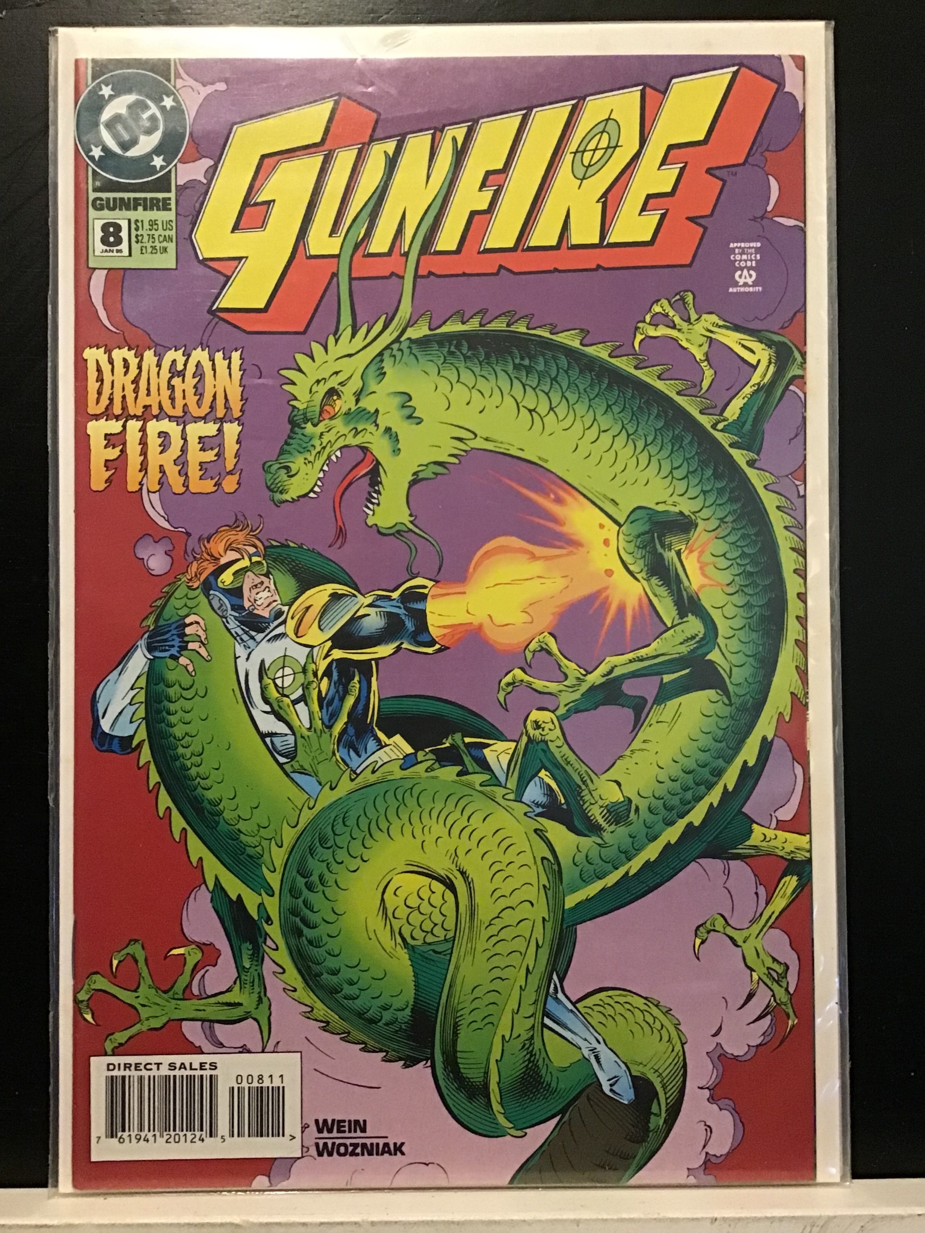 Gunfire #8 (1995) | Comic Books - Modern Age, DC Comics, Superhero ...