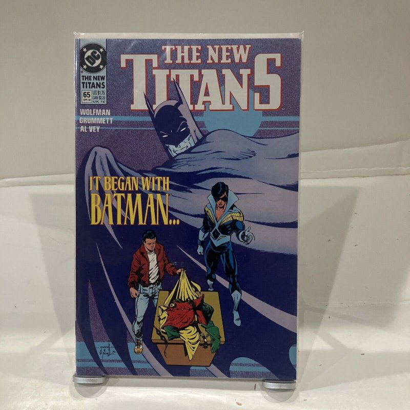 The New Titans #65 (Apr 1990, DC) | Comic Books - Copper Age, DC Comics ...