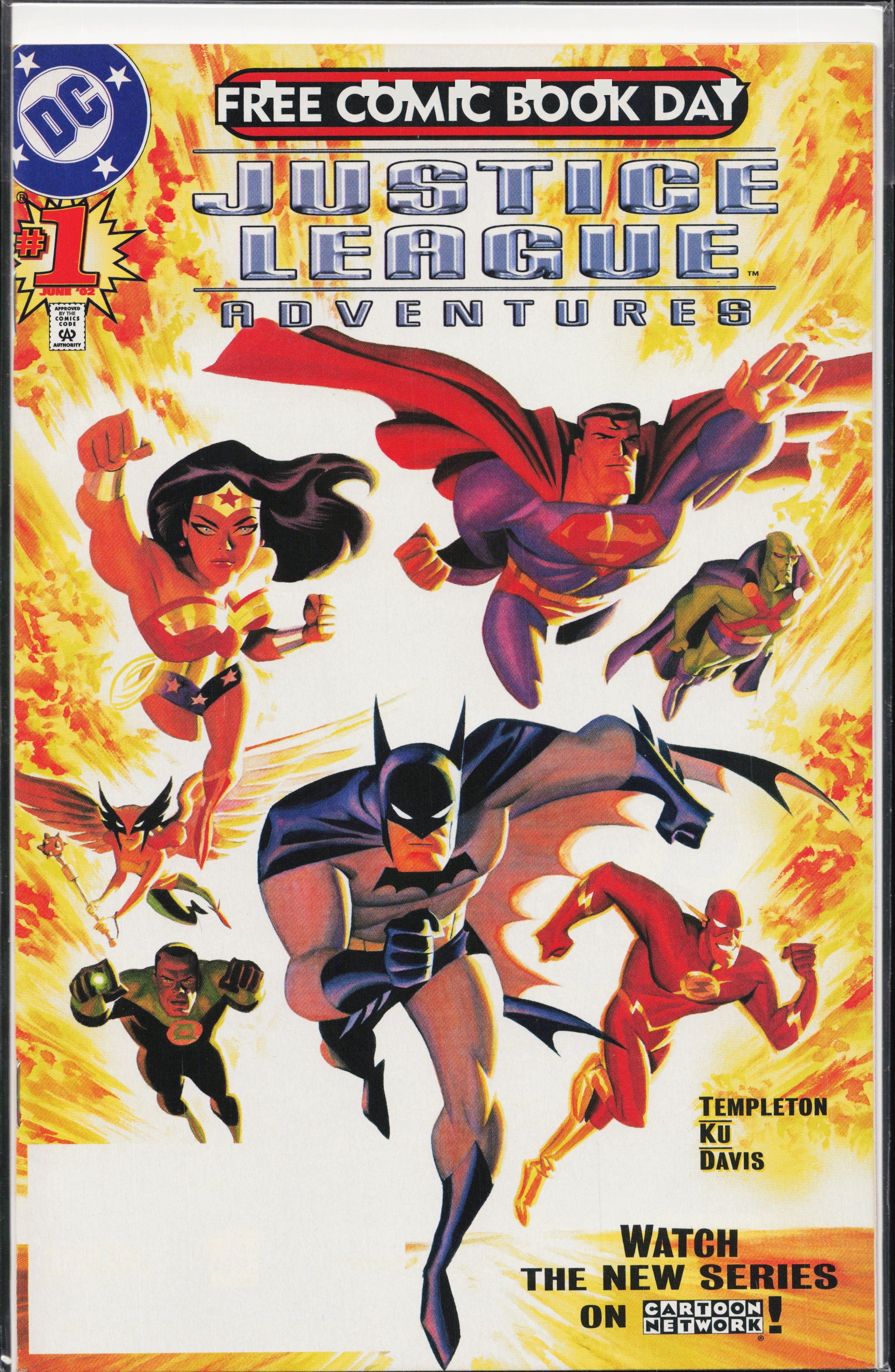 Justice League Adventures #1 Free Comic Book Day Cover (2002) Justice ...