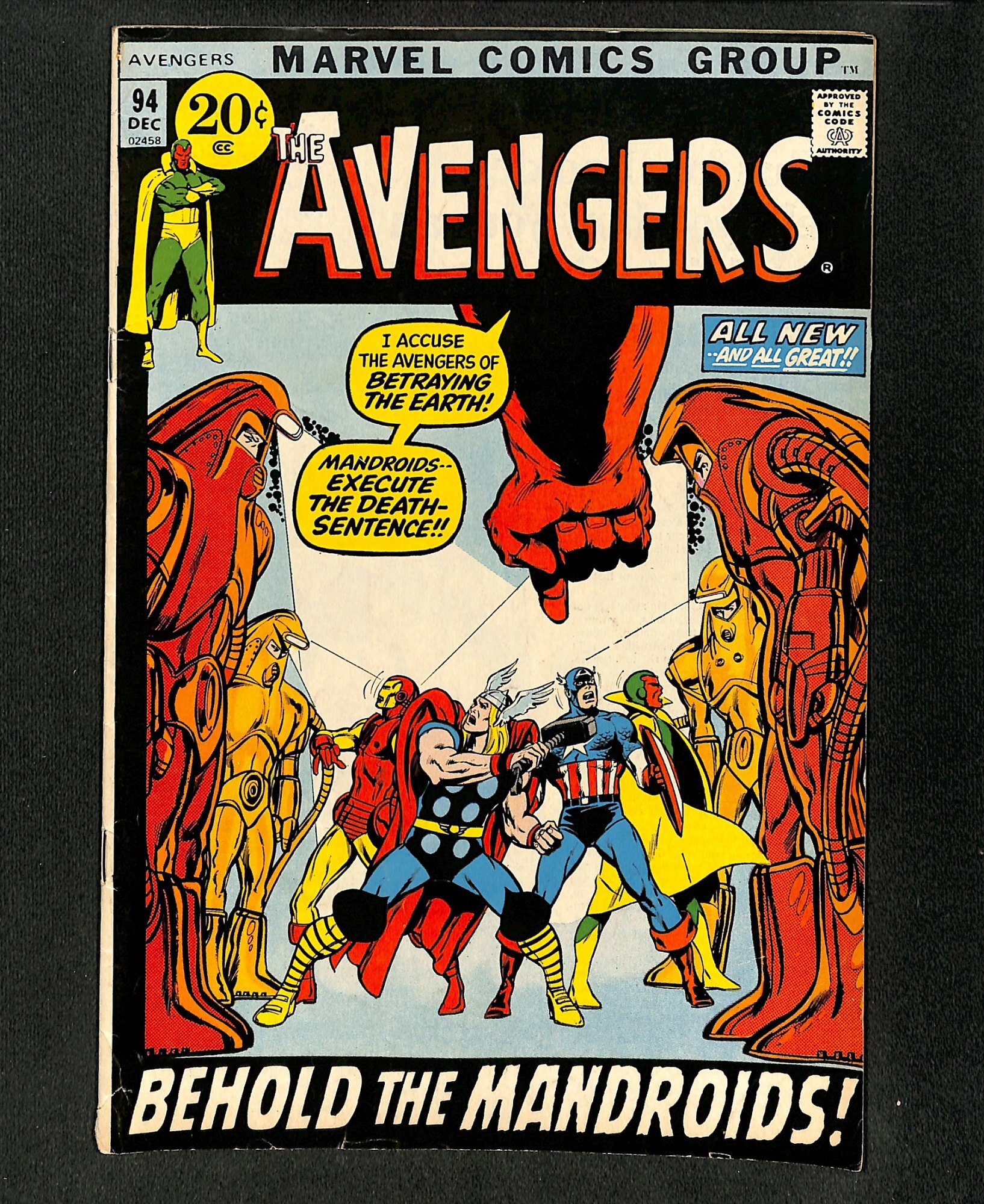 Avengers #94 Neal Adams! | Full Runs & Sets, Marvel, Avengers ...