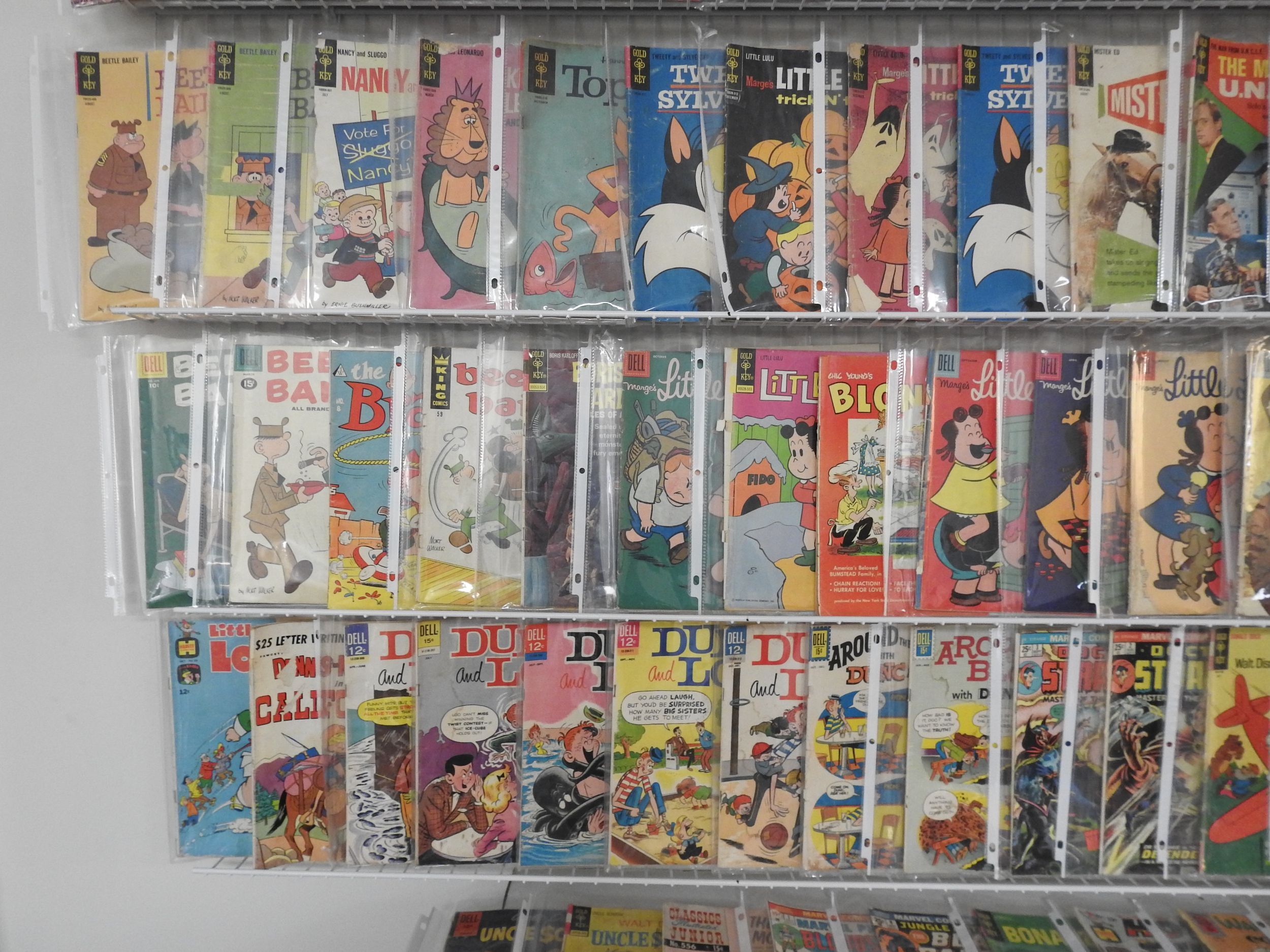 Huge Lot 150 Low Grade Comics W/ Spider-Man, Walt Disney Cartoons +More ...