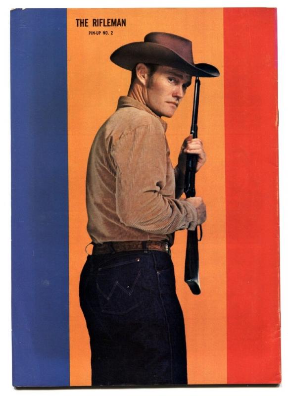 Rifleman #14 1963- Chuck Connors Gold Key Western FN/VF | Comic Books ...