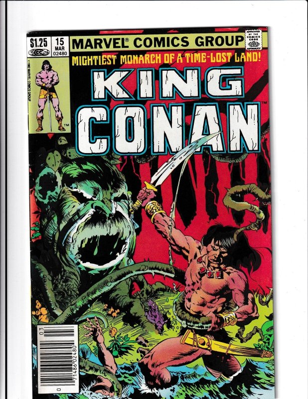 King Conan #15 (1983) Canadian Newsstand Marvel Comics | Comic Books ...