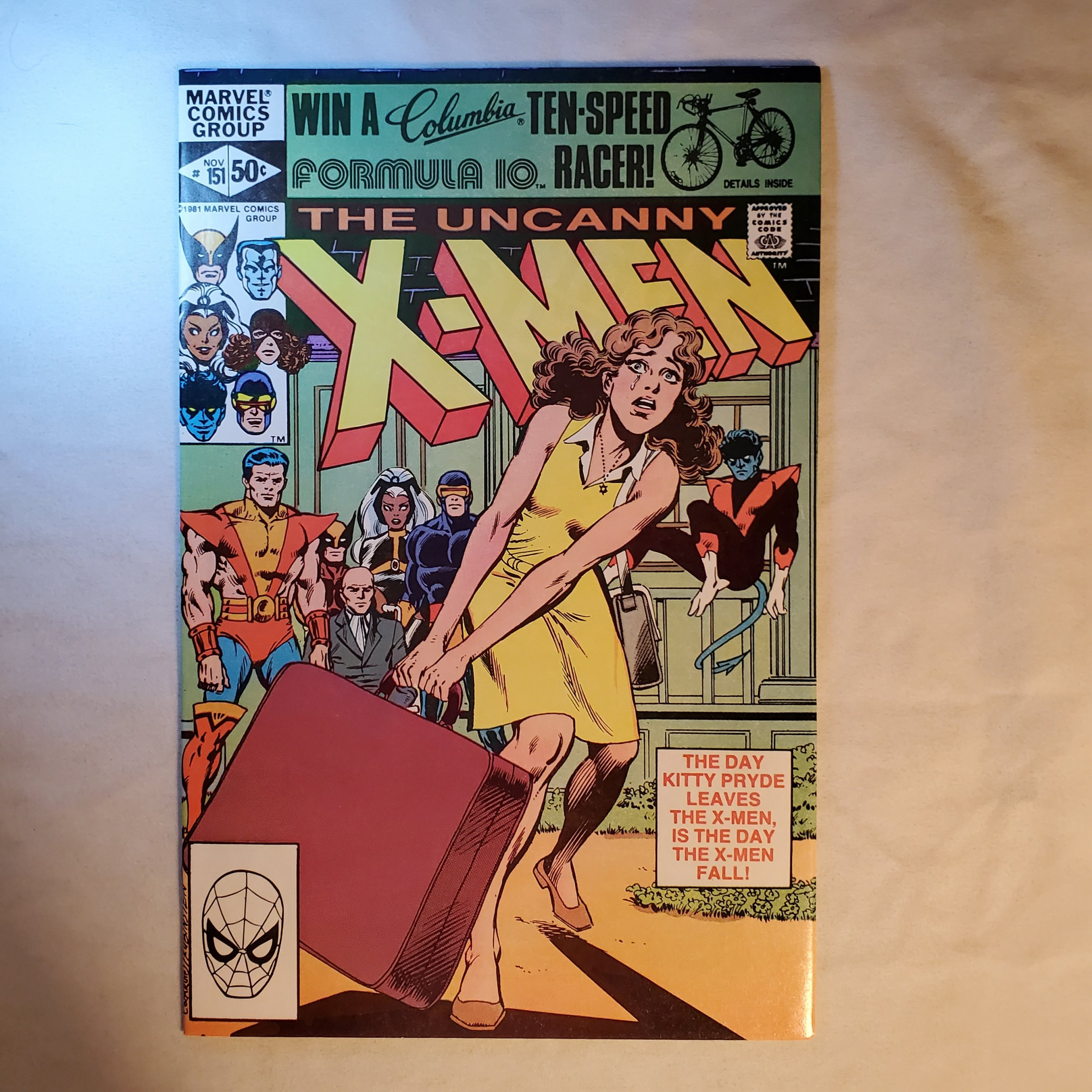 Uncanny X-Men 151 Very Fine+ Cover by Joe Rubinstein | Comic Books ...