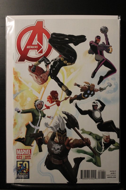 Avengers #22 Avengers 50th Anniversary Variant by Daniel Acuña (2013 ...