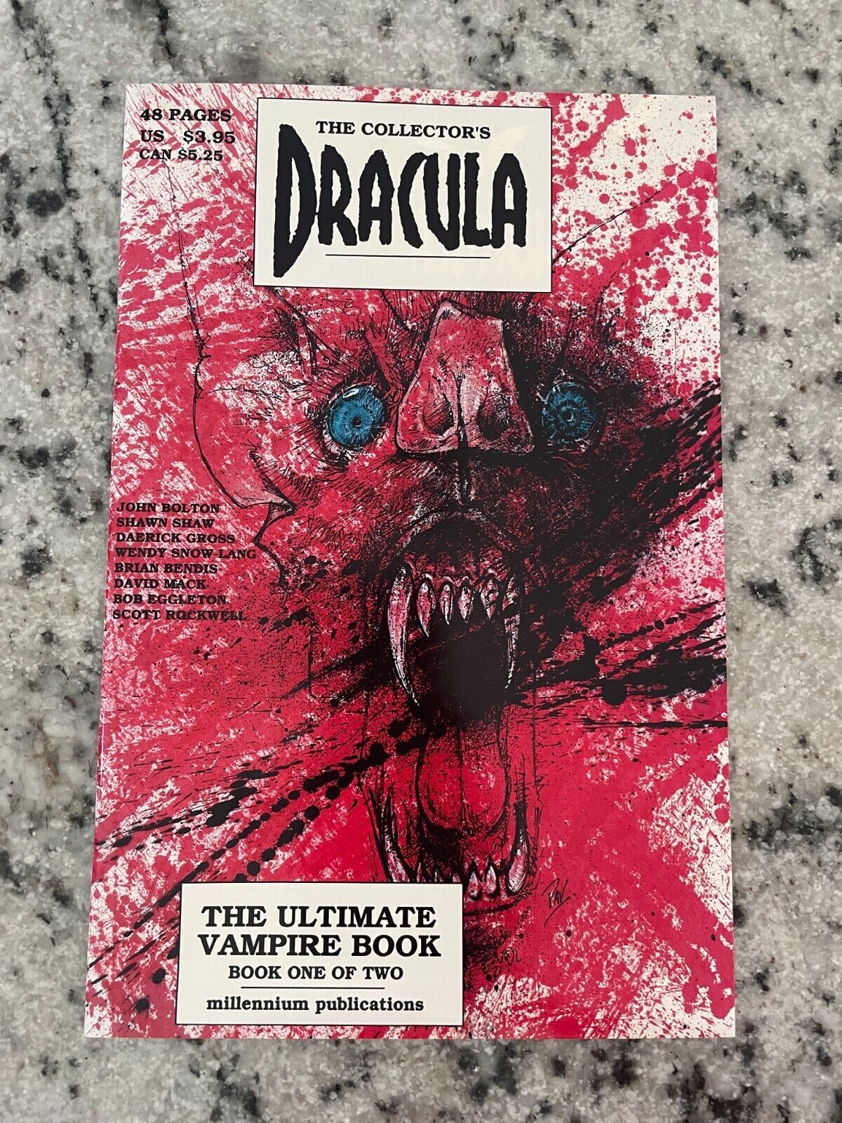 The Collector's Dracula # 1 NM Millennium Comic Book Vampire Ultimate ...