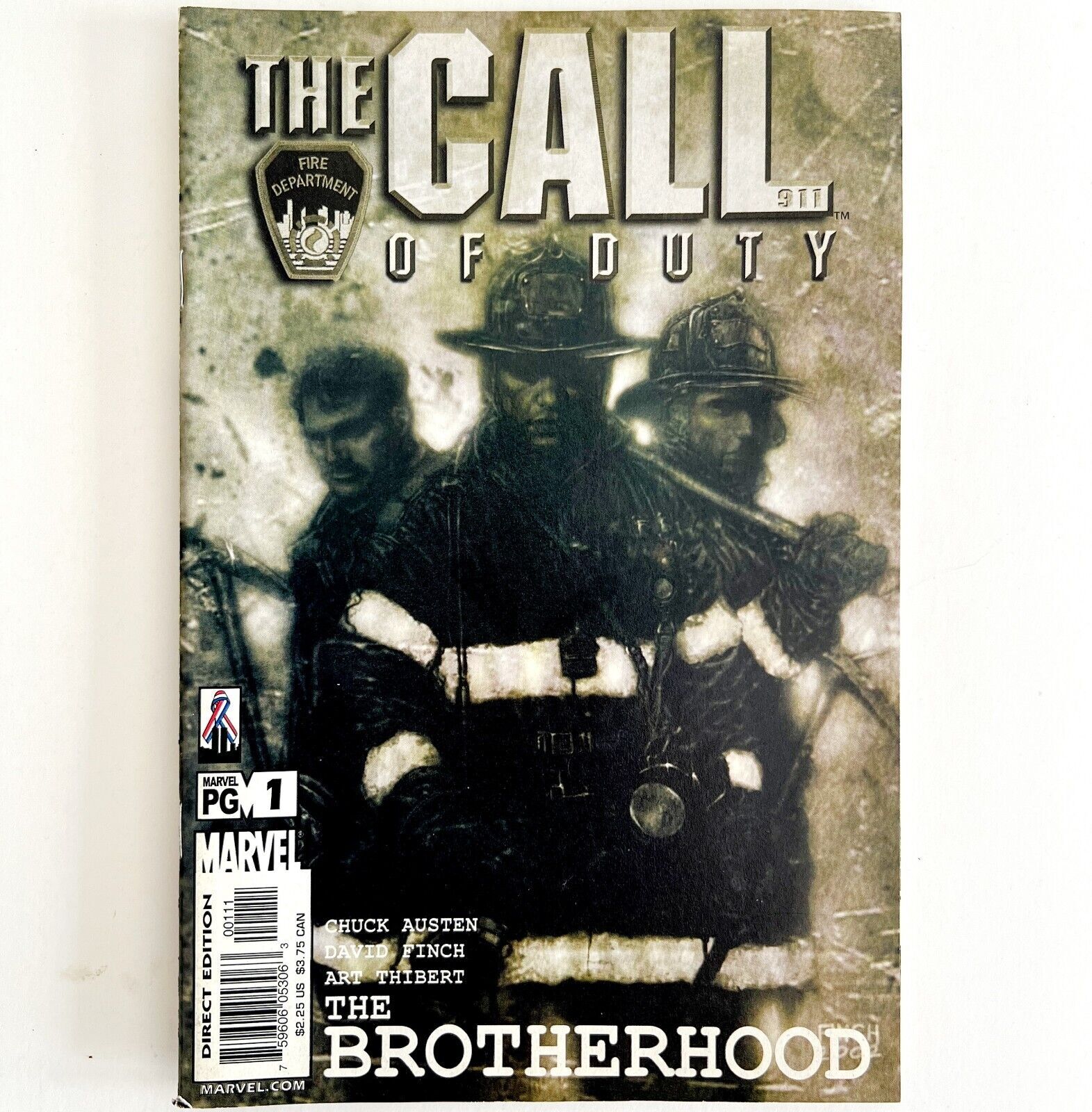 Call Of Duty Marvel Comic #1 COD 2002 Brotherhood Fire Department #2 ...