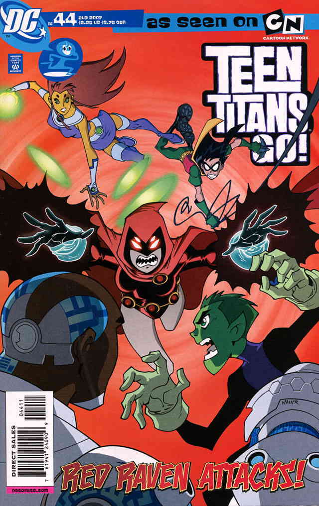 Teen Titans Go! #44 VG ; DC | low grade comic All Ages Red Raven ...