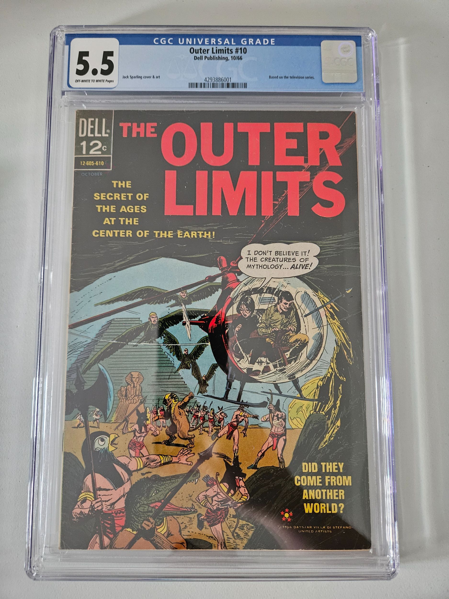 The Outer Limits 10 CGC 5.5 (1966) | Comic Books - Silver Age, Dell ...