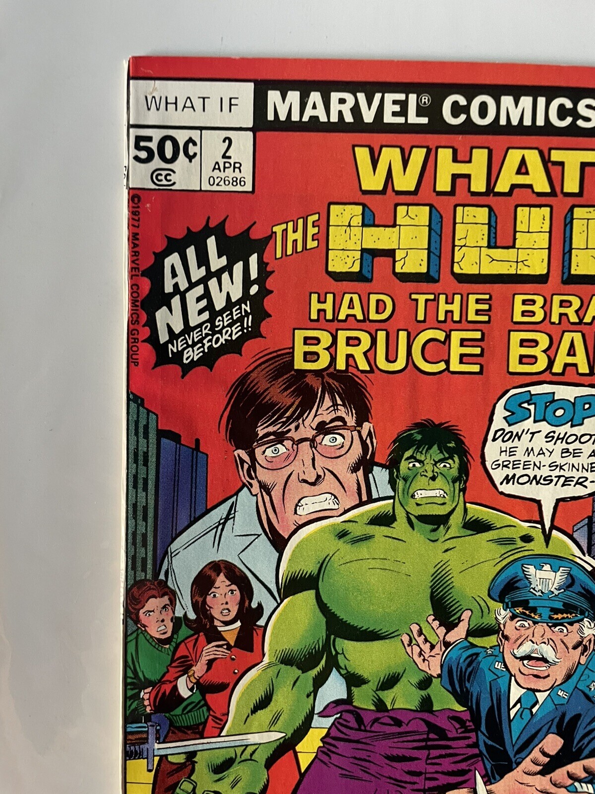 WHAT IF... #2 (1976 Marvel) 1st Series Hulk Had The Brain Of Bruce ...