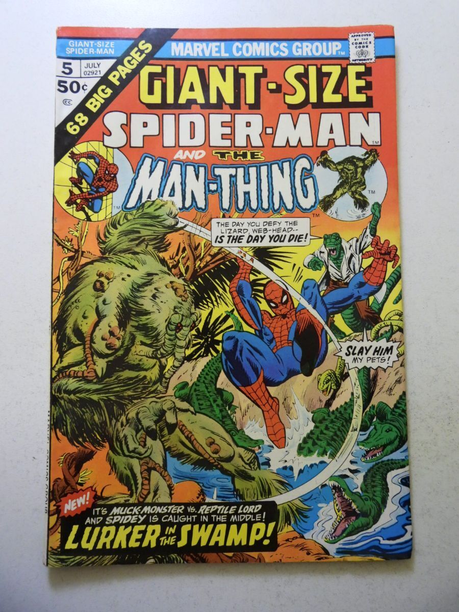Giant-Size Spider-Man #5 (1975) FN Condition | Comic Books - Bronze Age ...