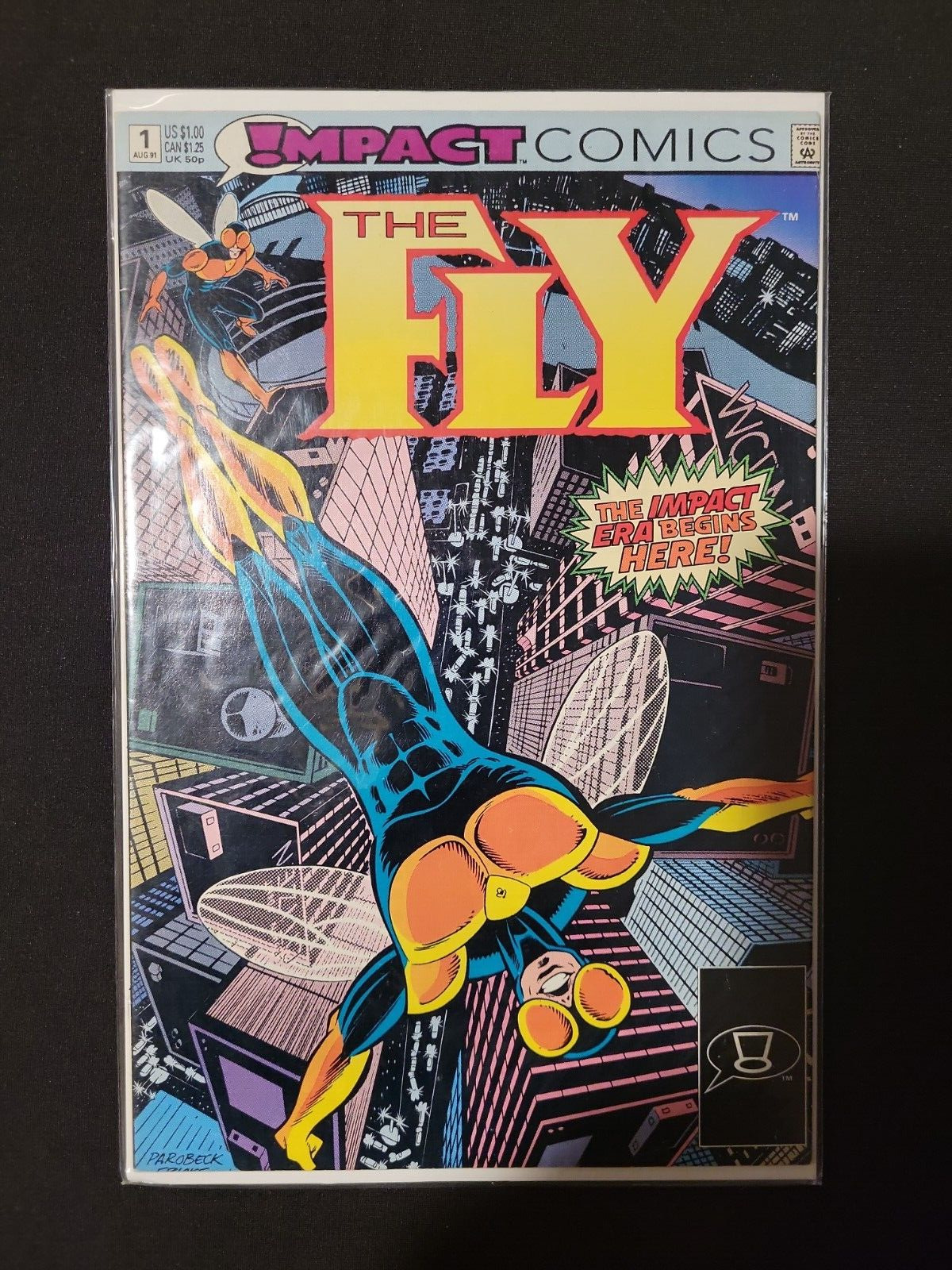 THE Fly # 1- Through-#10 IMPACT COMICS LOT BAGGED BOARDED 10 Total ...