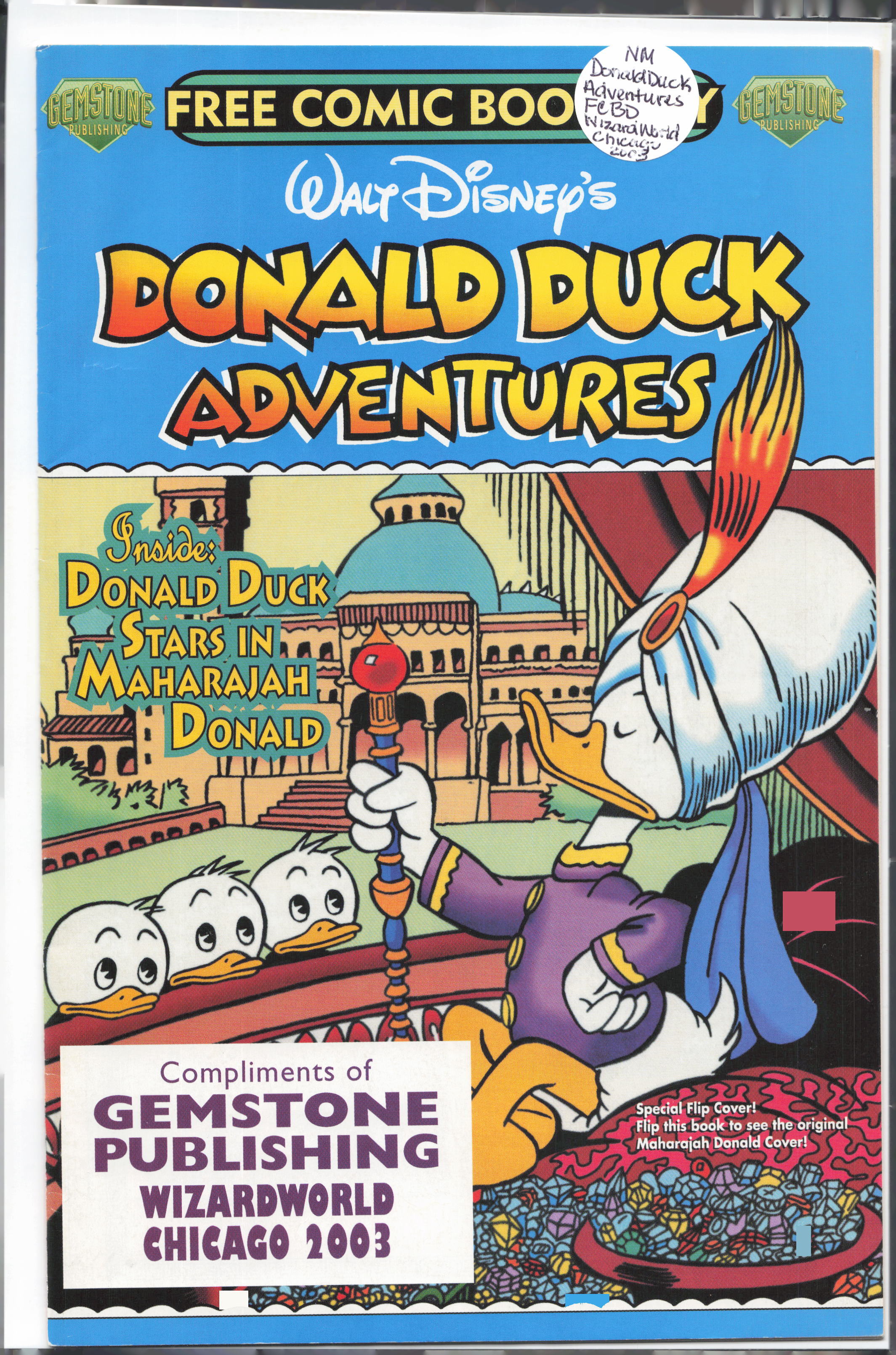 Walt Disney's Donald Duck Adventures - Free Comic Book Day (2003 ...